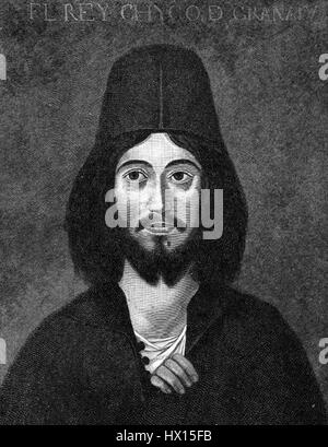 The painting 'El Rey Chico de Granada' portrays a young Moorish king ...