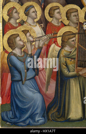 Giotto's 'Baroncelli Polyptych' from around 1334 is displayed at the ...