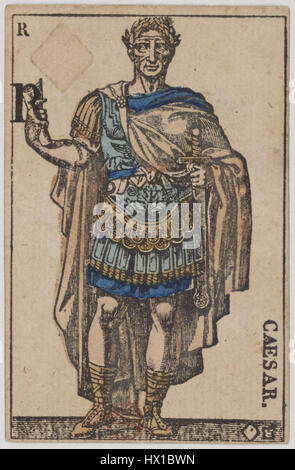 This 1810 French card deck from the First Empire features a detailed ...