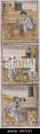 The Florentine Codex, an important 16th-century document by Bernardino ...