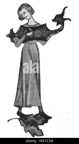 The citole depicted in 'Galpin's Old English Instruments of Music' is a ...