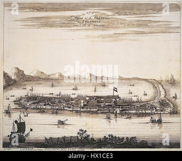 Fort Zeelandia, located in Taiwan, was a key fortification in the 17th ...