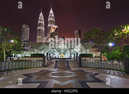 Masjid As Syakirin, Kuala Lumpur City Centre (KLCC), Malaysia Stock ...