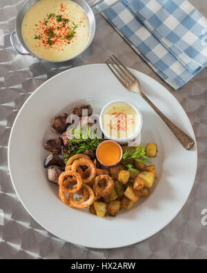 Beef Rydberg. Swedish beef and potato dish. Sweden Food Stock Photo - Alamy