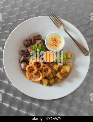 Beef Rydberg. Swedish beef and potato dish. Sweden Food Stock Photo - Alamy