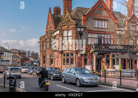 THe centre of Stockton Heath and affluent suburb in the south of ...