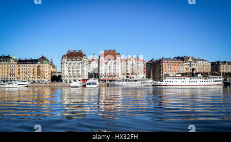 a landscape of Stockholm architecture, one of the most beautiful cities ...