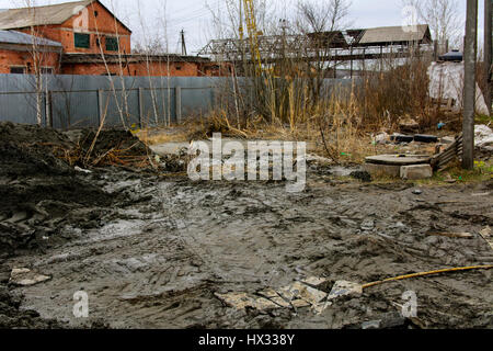 Wastes from the production of granite products near the stone ...