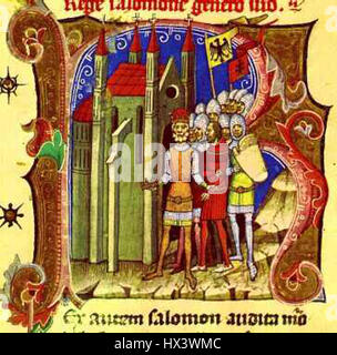 Portrait of Henry IV Holy Roman Emperor on the throne with crown ...