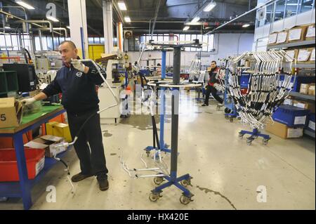 Milan (Italy) factory of components for the automotive industry Stock ...