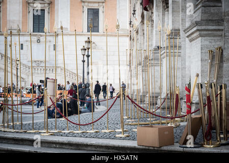 Rome, Italy. 24th Mar, 2017. Gabriele Caprio attends the photocall of ...