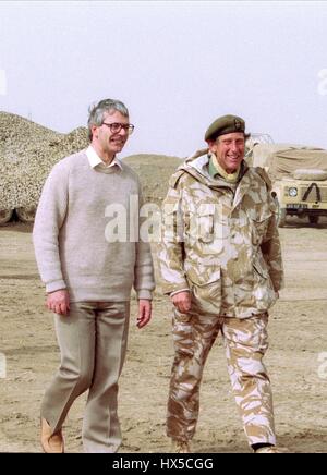BRIGADIER PATRICK CORDINGLEY 7TH ARMOURED BRIGADE 06 March 1991 KUWAIT ...