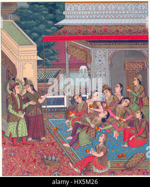 The story of Yusuf and Zulaikha Stock Photo - Alamy