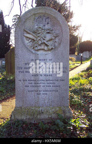 William Powell grave Stock Photo - Alamy