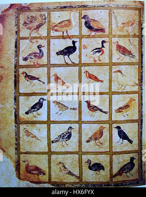 The 'Vienna Dioscorides' manuscript, Folio 483v, features detailed ...