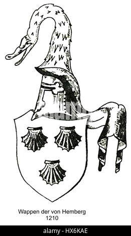 Wappen der von Hemberg Stock Photo - Alamy