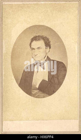 This is a portrait of Rufus Choate, an American lawyer and politician ...