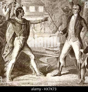 Tecumseh, Shawnee Indian Leader Stock Photo - Alamy