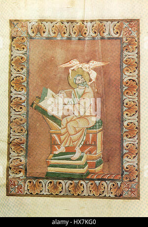 The Theophanu Evangeliar is a medieval illuminated manuscript created ...