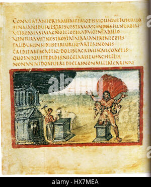 The Vatican Vergil, an illuminated manuscript from the ancient world ...