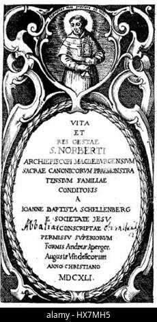 'Vita Norberti' (1641) is a historical painting depicting the life of ...