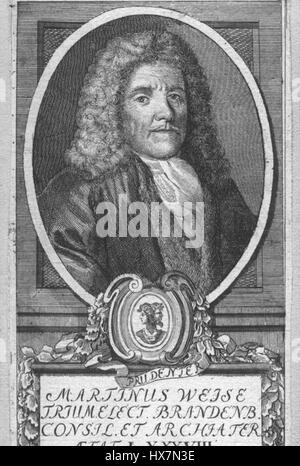 This painting by Martin Weise (1605-1693), a German artist, reflects ...