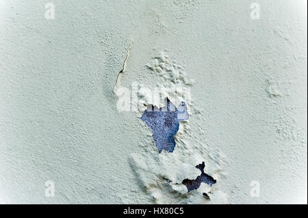 Rotten concrete wall with blown paint Stock Photo - Alamy
