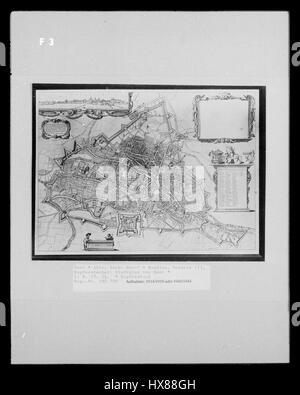 This 17th-century map of Ghent by Hendrik Hondius is a detailed ...