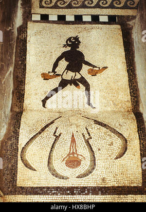 The House of Menander in Pompeii features a Caldarium mosaic that is ...