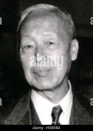 Photograph of Syngman Rhee, the first President of South Korea, with ...