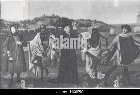 A depiction of the *Totentanz* (Dance of Death) by LC3BCbeck ...