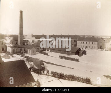 Wisconsin State Prison Buildings and Grounds Stock Photo - Alamy