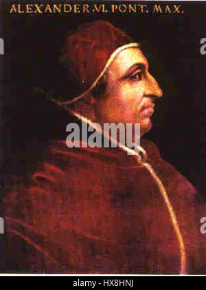 Pope Alexander VI, born Rodrigo Borgia, served from 1492 to 1503. He is ...