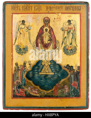 'The Mother of God The Life-bearing Spring' is an icon representing the ...