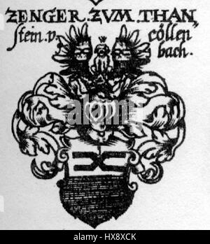 Wappen der Zenger Stock Photo - Alamy