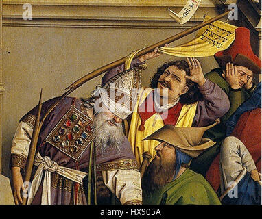 The Fountain of Life, based on a work by Jan van Eyck, is a 15th ...
