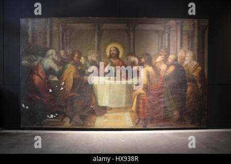 'Christ and the Disciples Before the Last Supper' (1909) by Henry ...