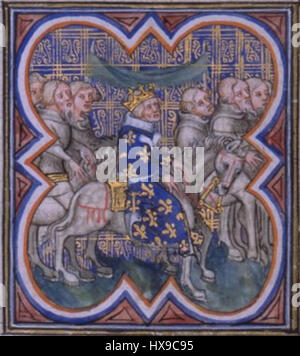 *Retours de Jean le bon* depicts the return of King John II of France ...