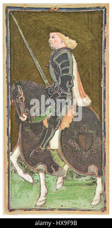 Visconti-Sforza tarot deck Stock Photo - Alamy