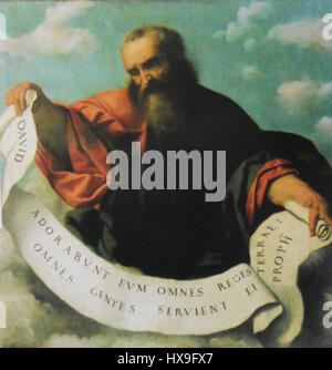 Profeta David (Moretto Stock Photo - Alamy