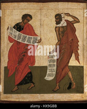 Zechariah and Bileam (17th-century, Russia Stock Photo - Alamy