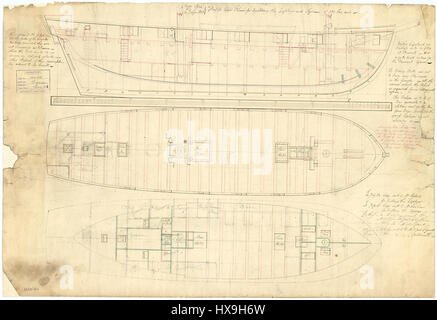 The plans of HMS Tyrian (1826) and HMS Zephyr (1823) refer to naval ...
