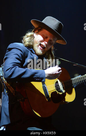Wesley Schultz of The Lumineers performs during the Corona Capital ...