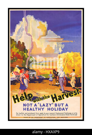 British WWII Vintage Propaganda Poster - Evacuating Children During the ...