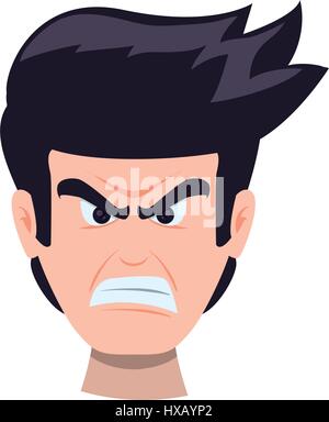 Mascot icon illustration of head of angry and aggressive honey badger ...