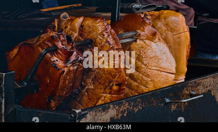 Prague ham at old town square Prague Czech Republic Europe Stock Photo ...