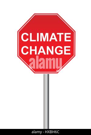 Heat warning sign, climate change concept, grungy sytyle vector ...