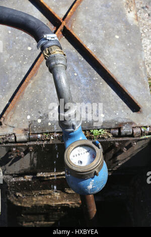 Water Meter Reading Stock Photo - Alamy