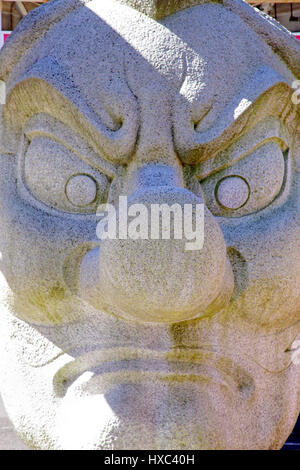 Giant Tengu Head Statue at Takao Station Hachioji city Tokyo Japan ...