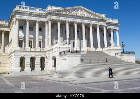 Man at U.S. Capitol, Washington, D.C Stock Photo - Alamy